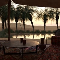 Ancient Egyptian Oasis Bundle | Daz 3D